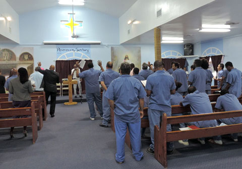 Northward prison chapel undergoes $52,000 renovation to fix mold ...