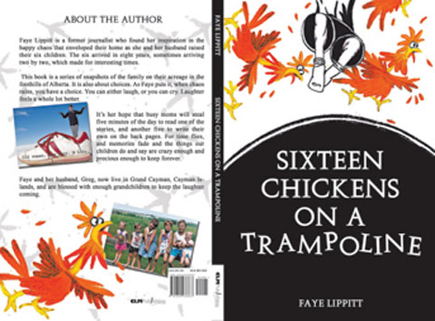 ‘Sixteen Chickens On A Trampoline’ Book charts happy chaos that comes ...