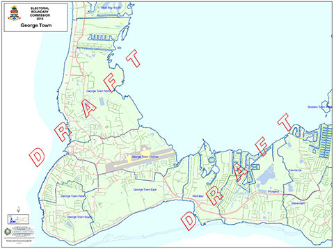 Electoral boundaries map has 19 seats - Cayman Compass