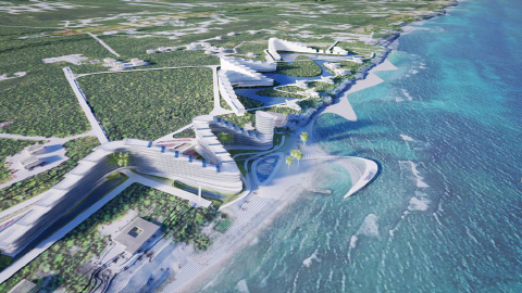 Designs unveiled for Beach Bay resort - Cayman Compass