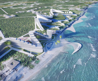 Designs unveiled for Beach Bay resort - Cayman Compass