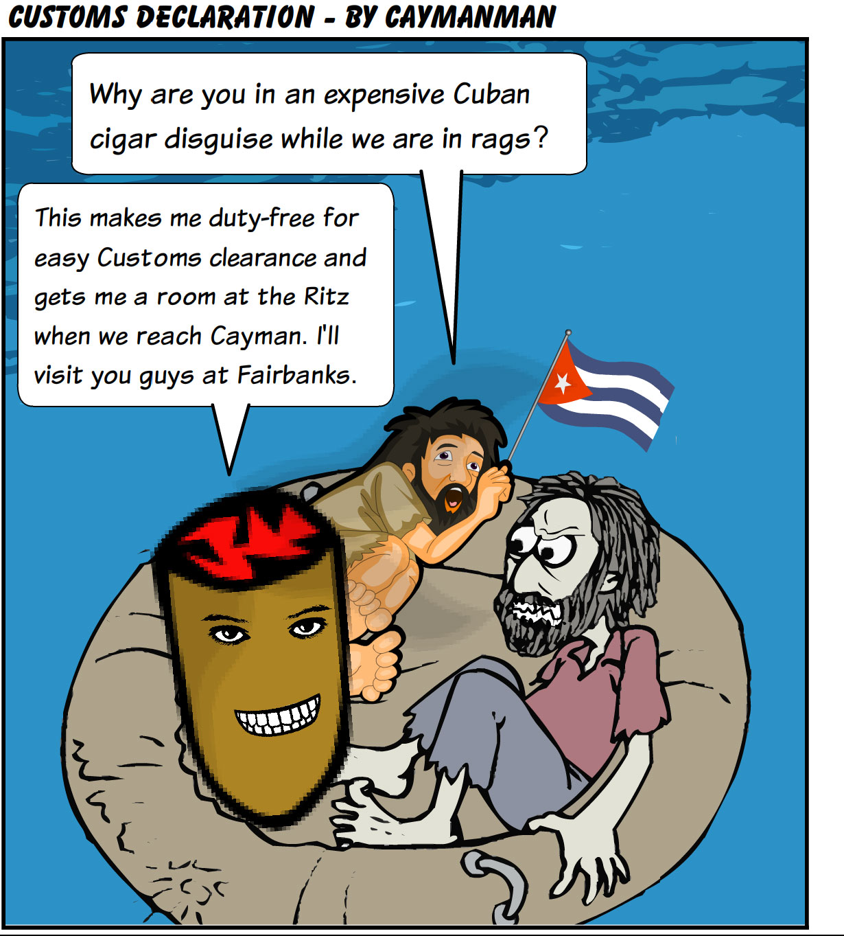 Customs declaration - Cayman Compass