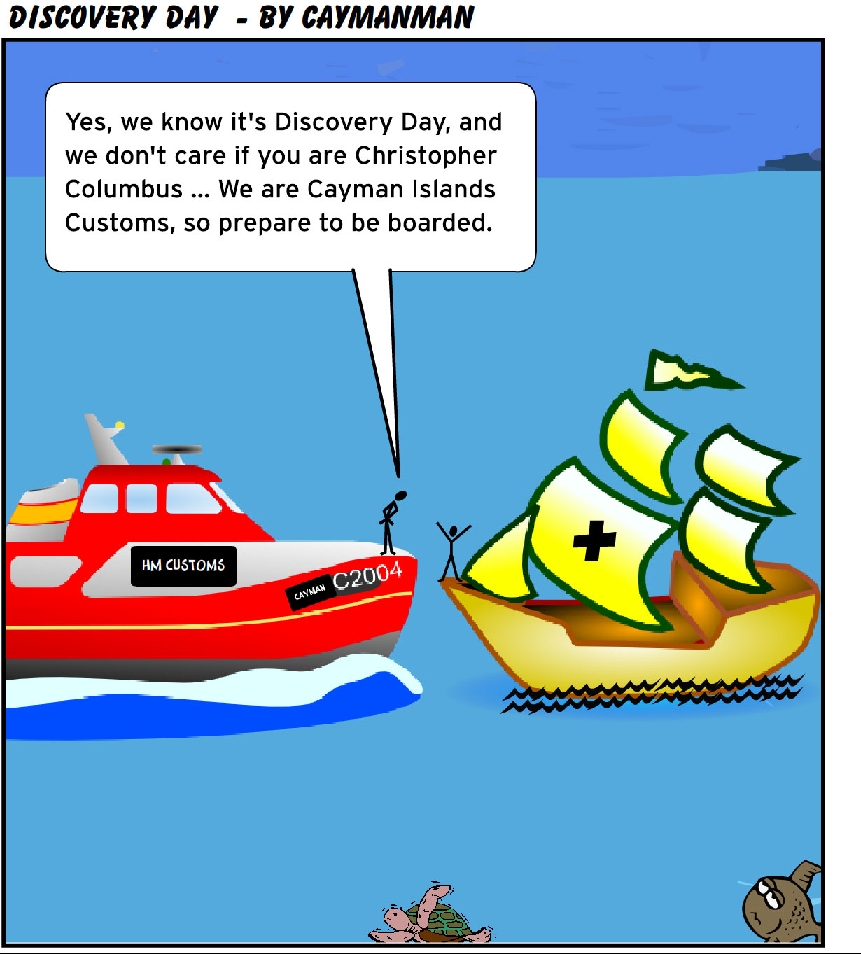 Caymanman-160518-DiscoveryDay - Cayman Compass