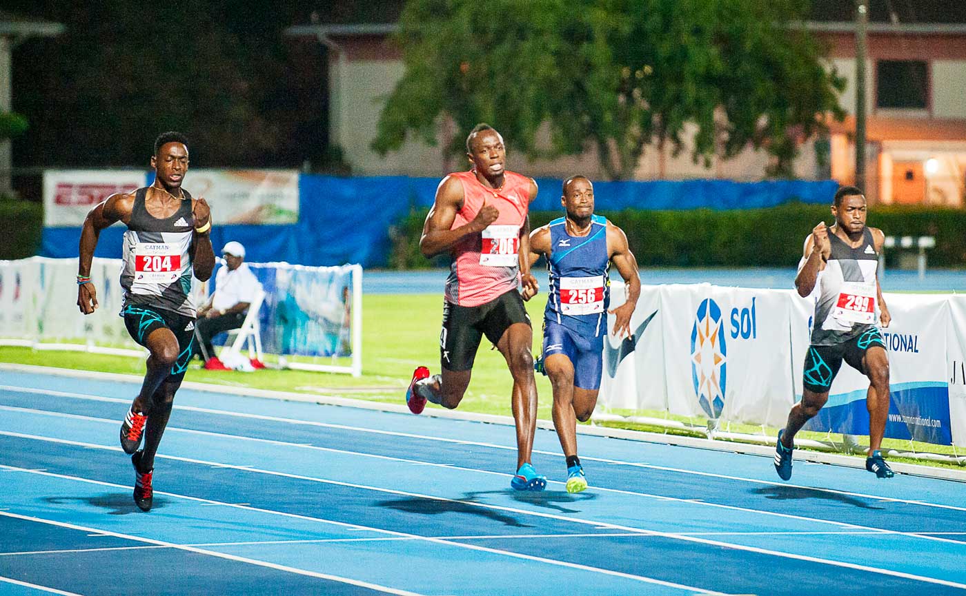 Bolt victorious but ‘race rusty’ in opener - Cayman Compass