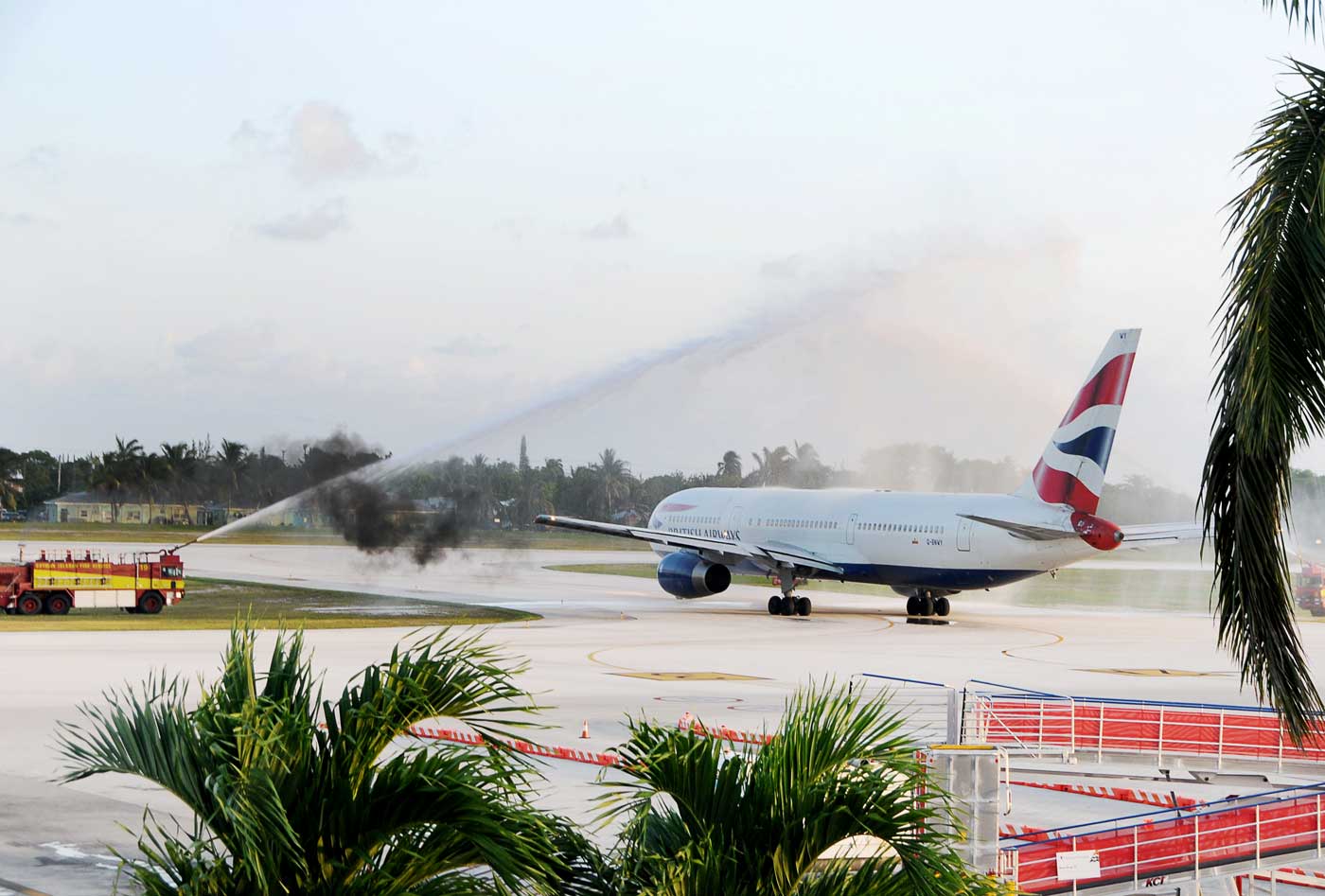 Final flight for BA jet - Cayman Compass