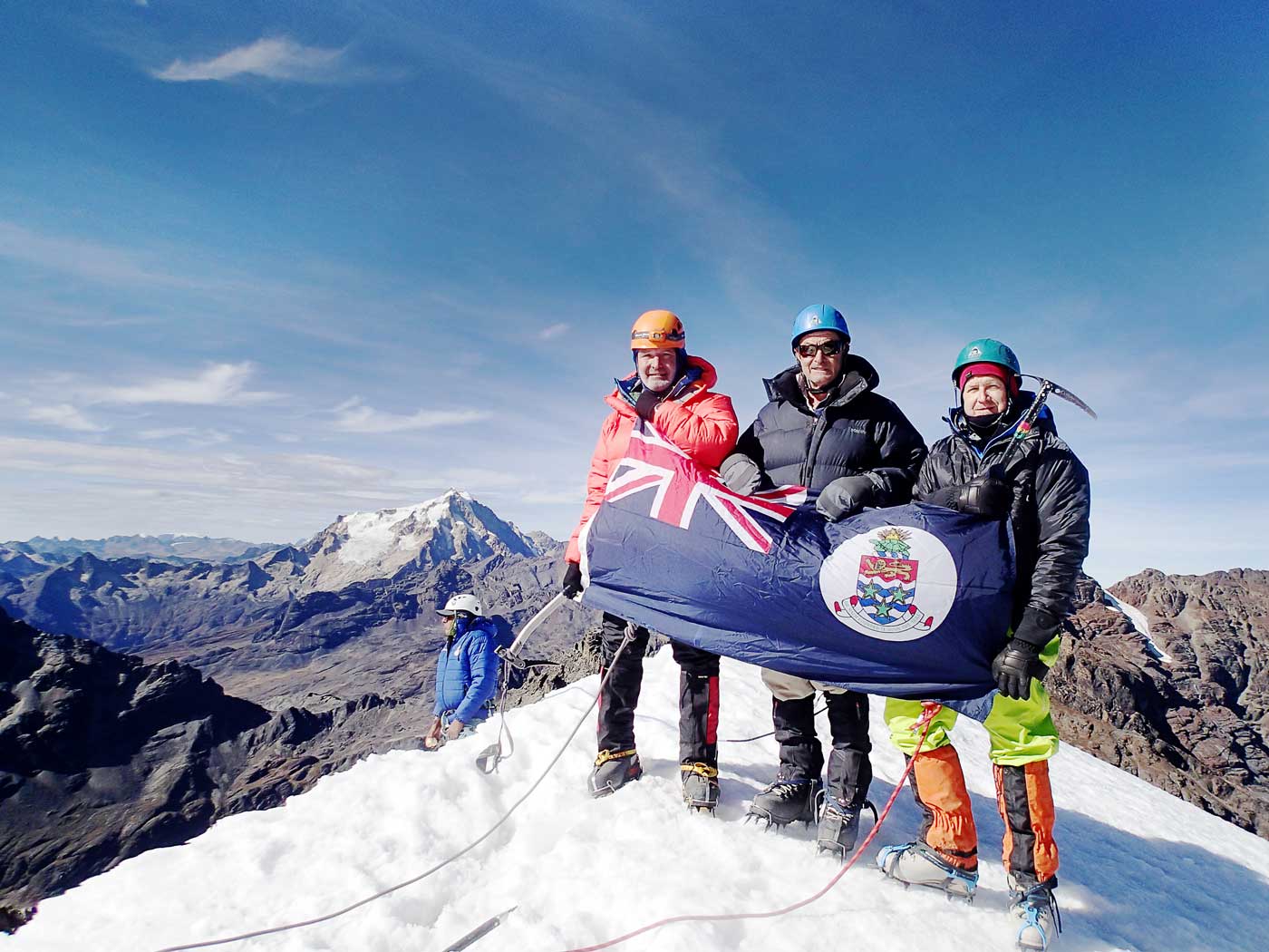 Charity climbers scale Andean peak - Cayman Compass
