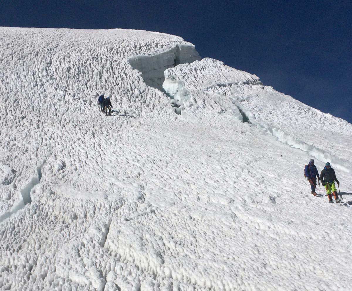 Charity climbers scale Andean peak - Cayman Compass