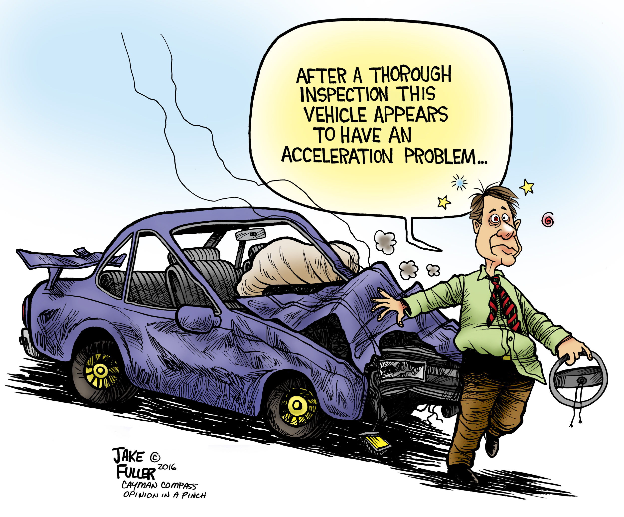 Vehicle inspection - Cayman Compass