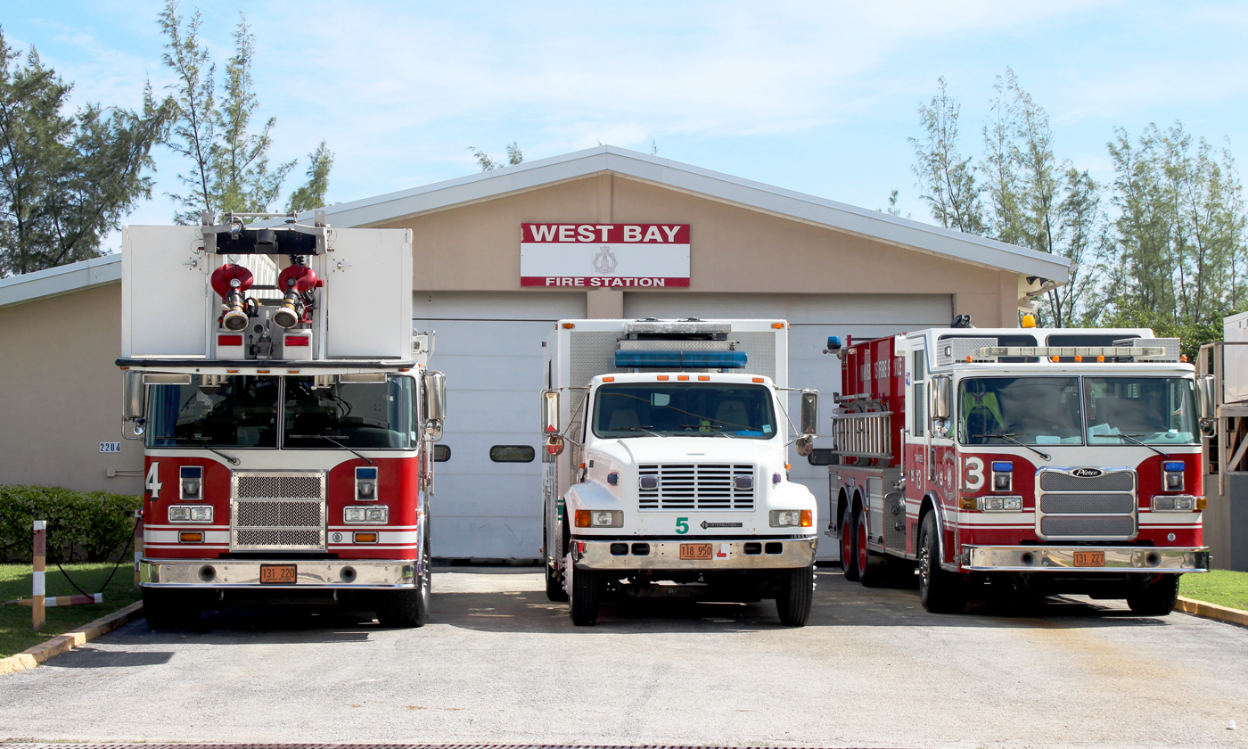 Firefighters back in West Bay station - Cayman Compass