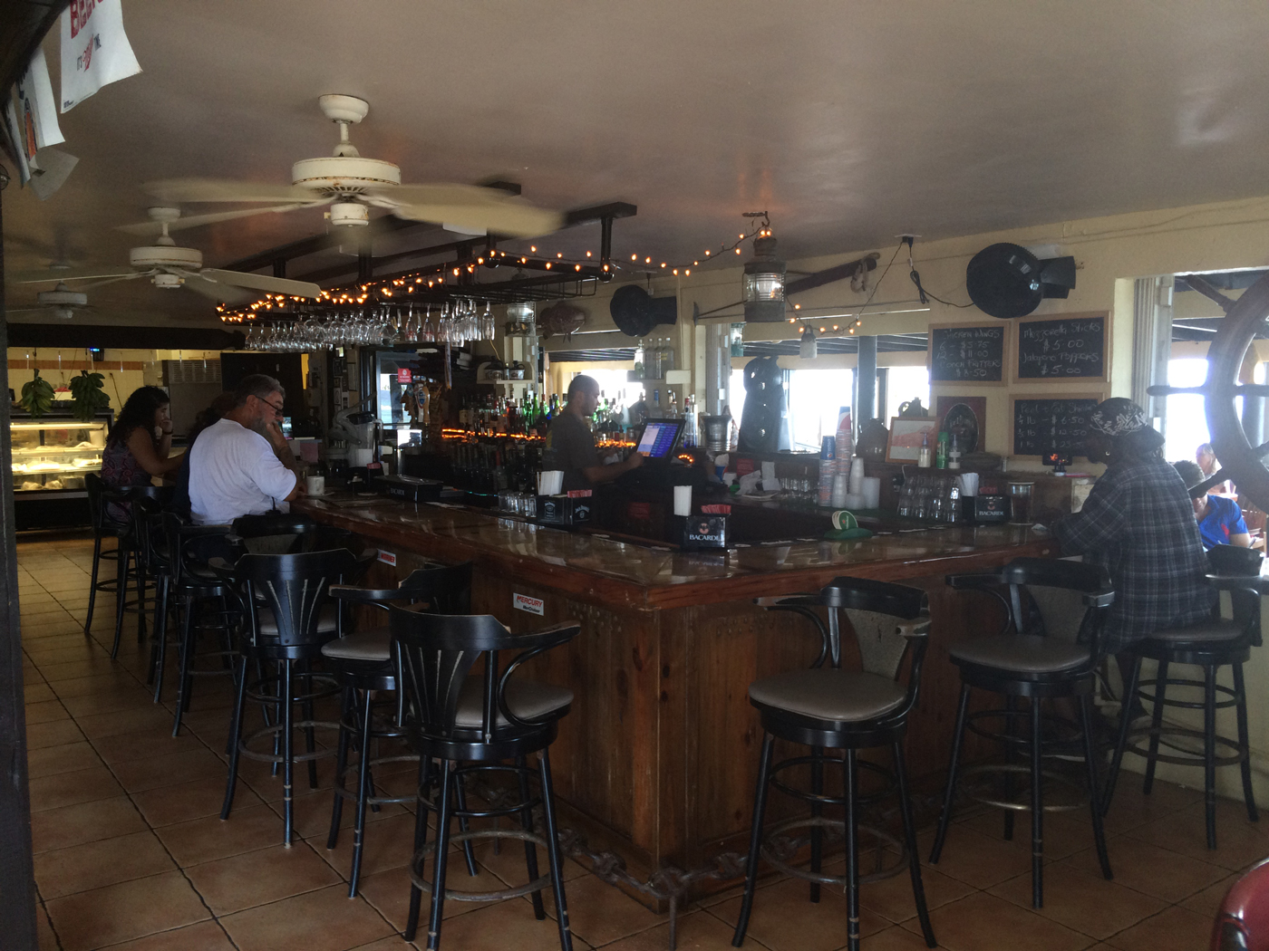 Lunchtime spent ‘Over The Edge’ of North Side - Cayman Compass