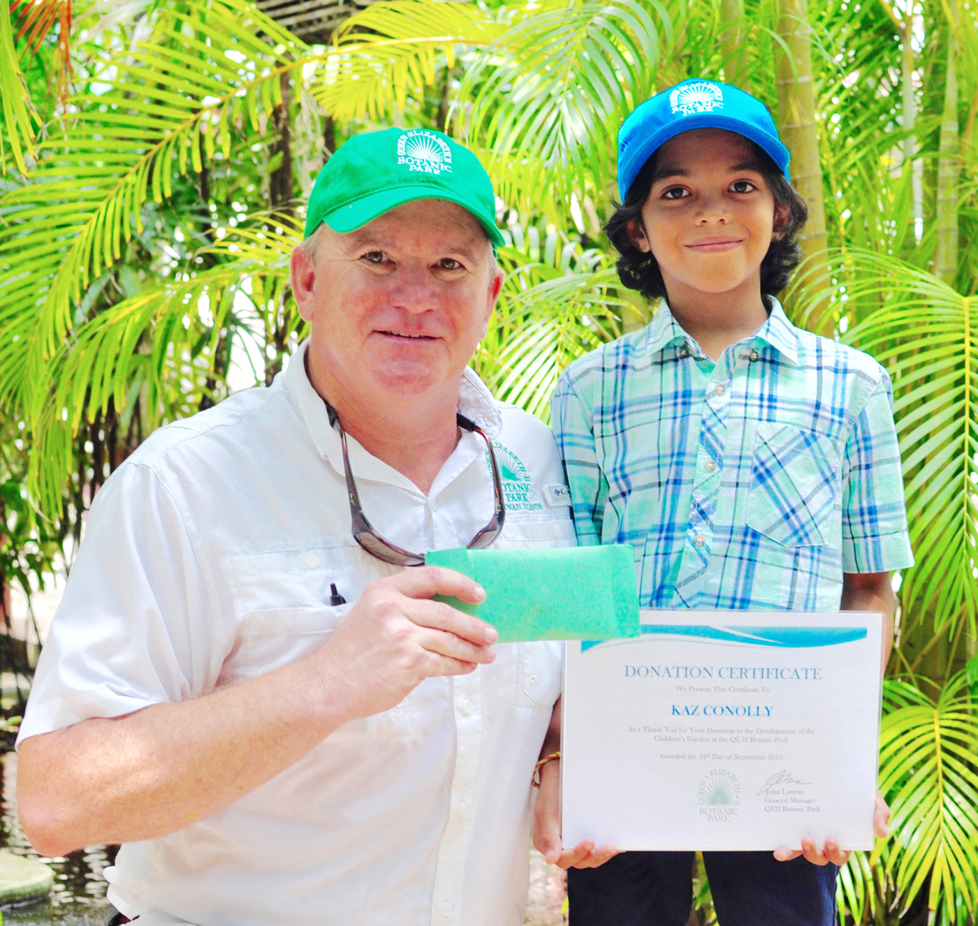 john-and-kaz-botanic-park - Cayman Compass