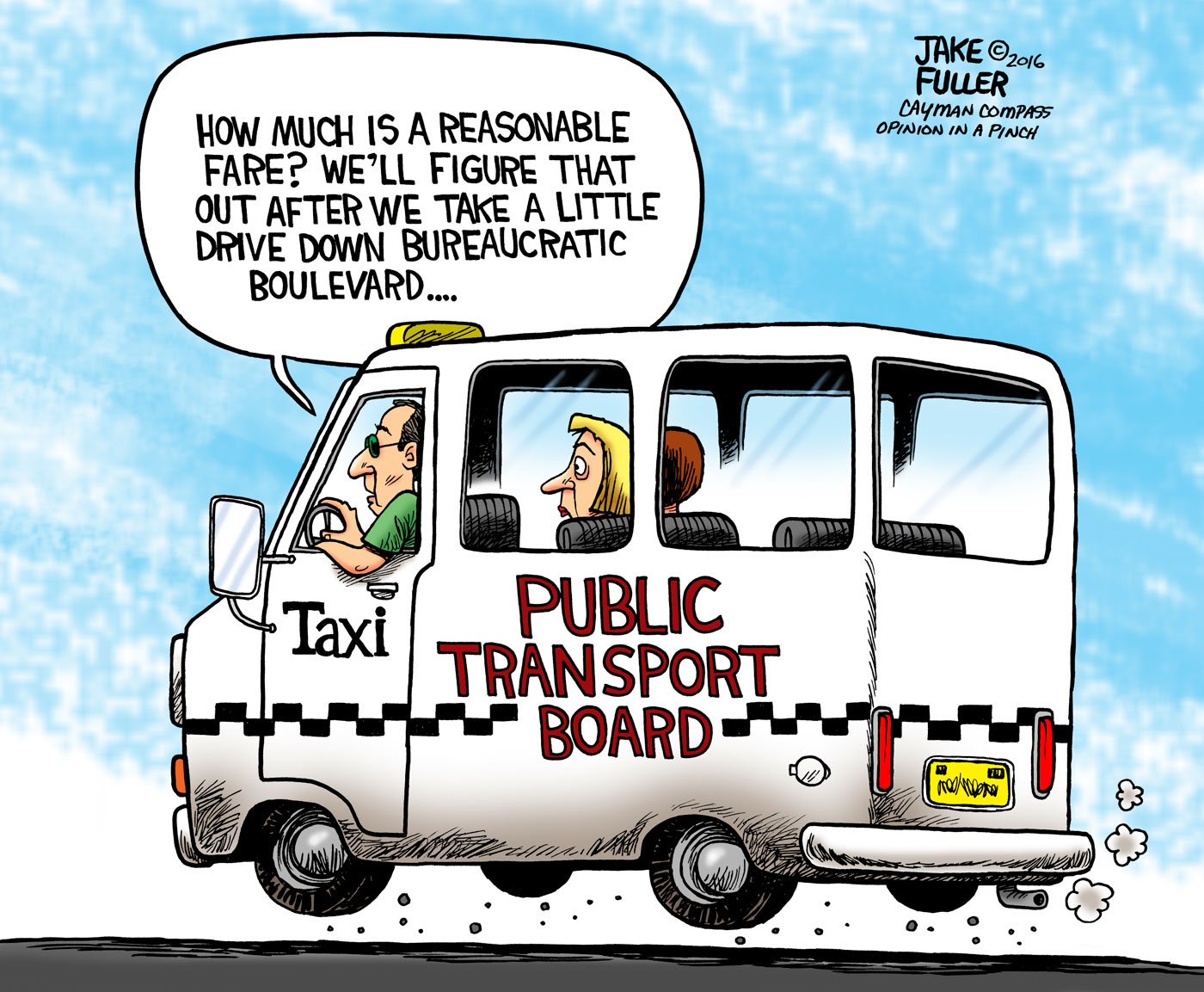 Taxi Fares - Cayman Compass