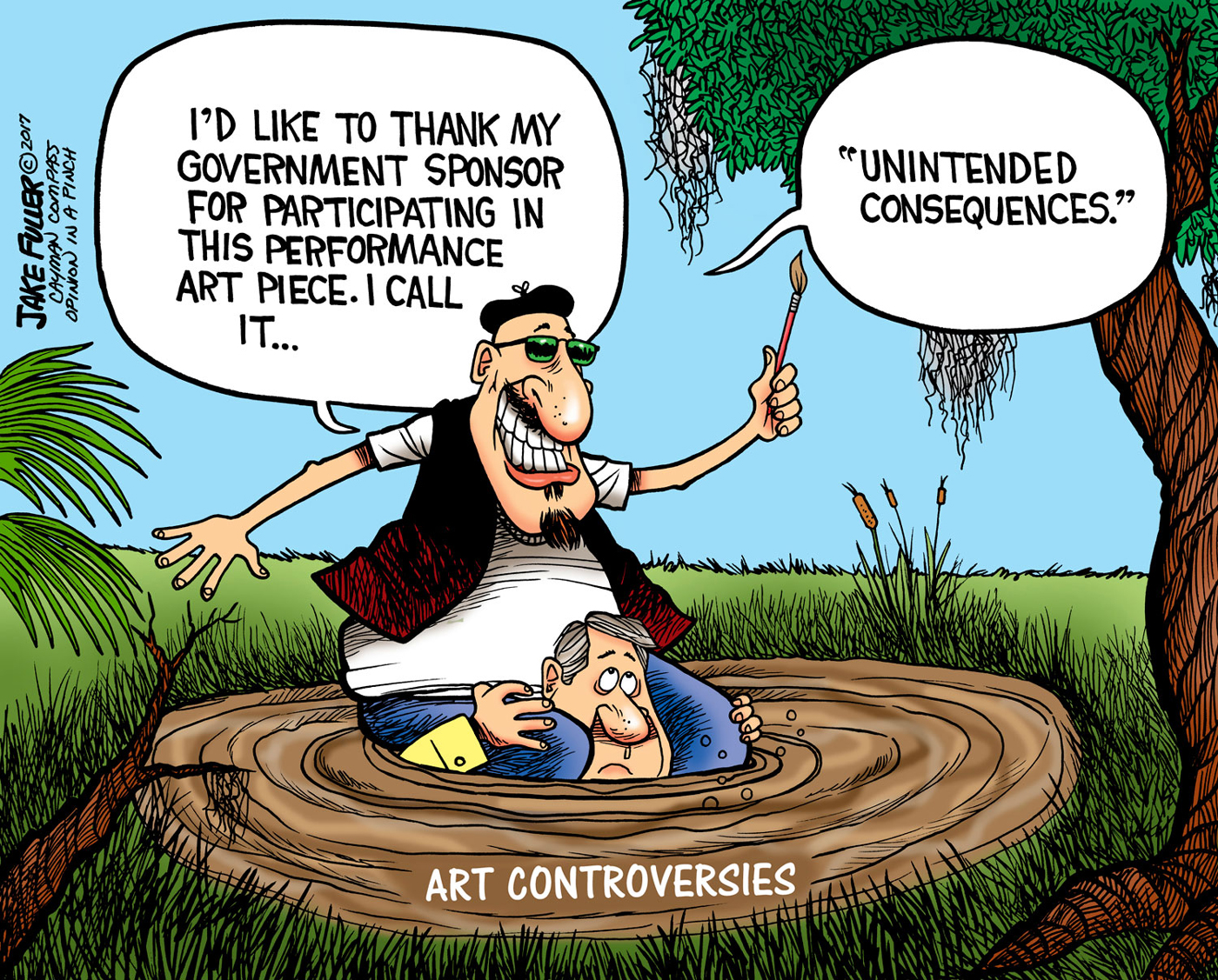 Government Sponsored Art - Cayman Compass