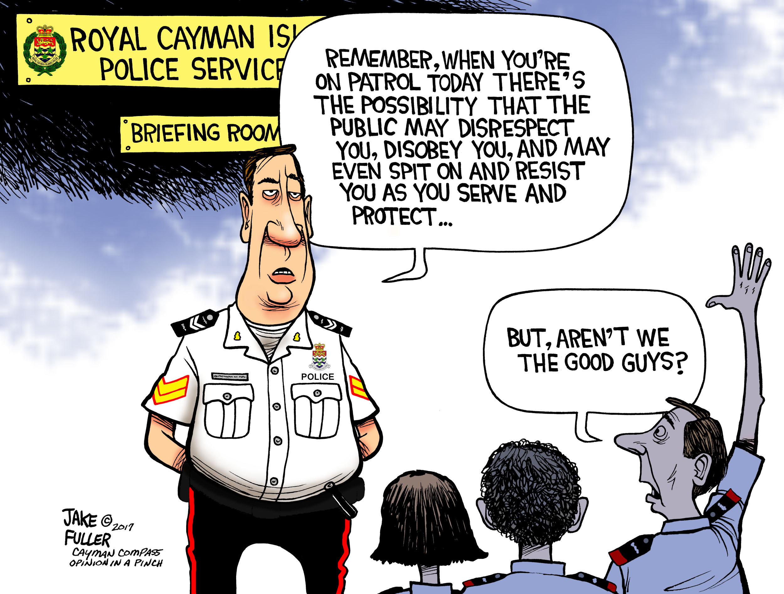 Police respect - Cayman Compass