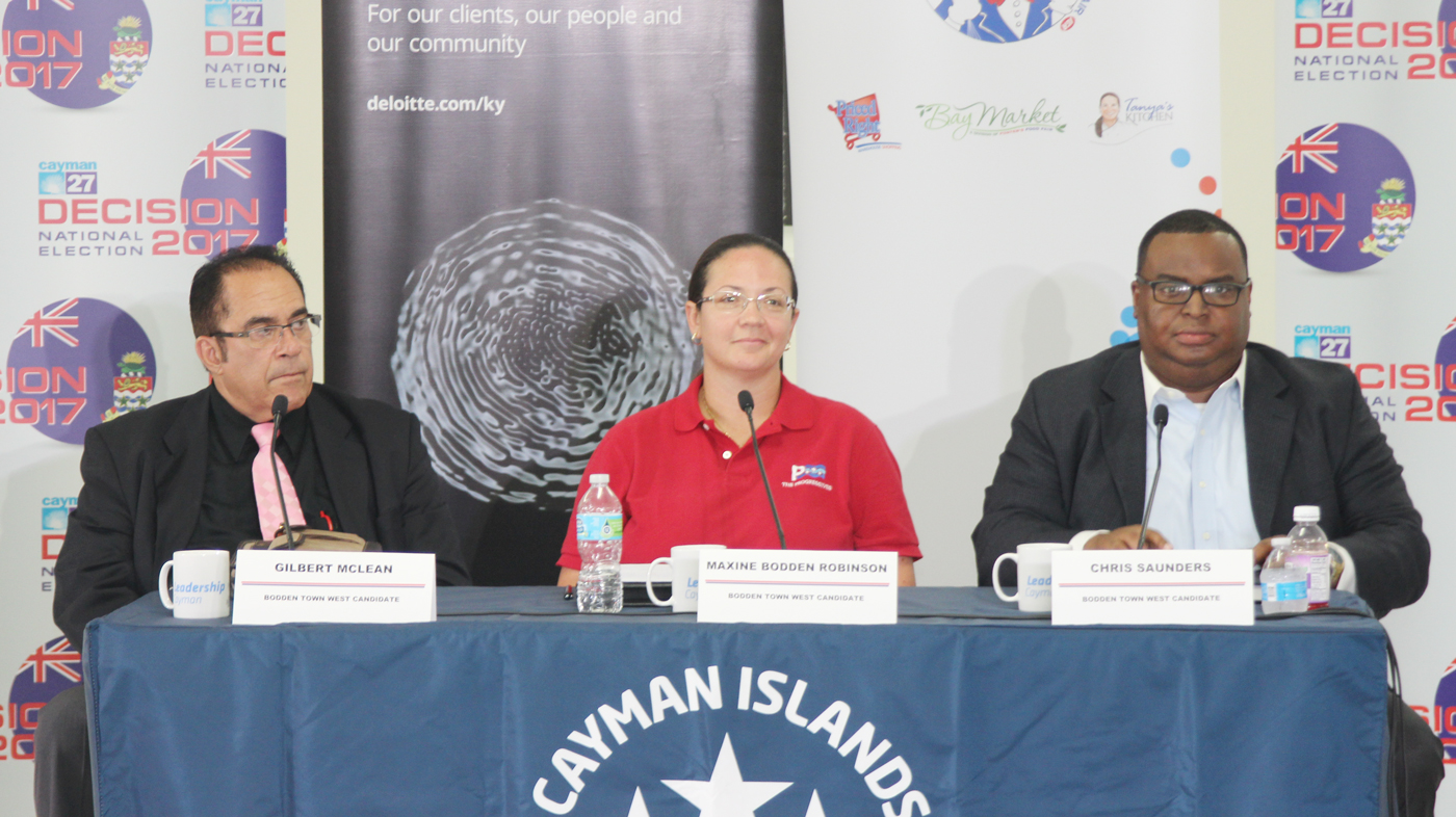 Education, employment hot topics at Bodden Town West forum - Cayman Compass