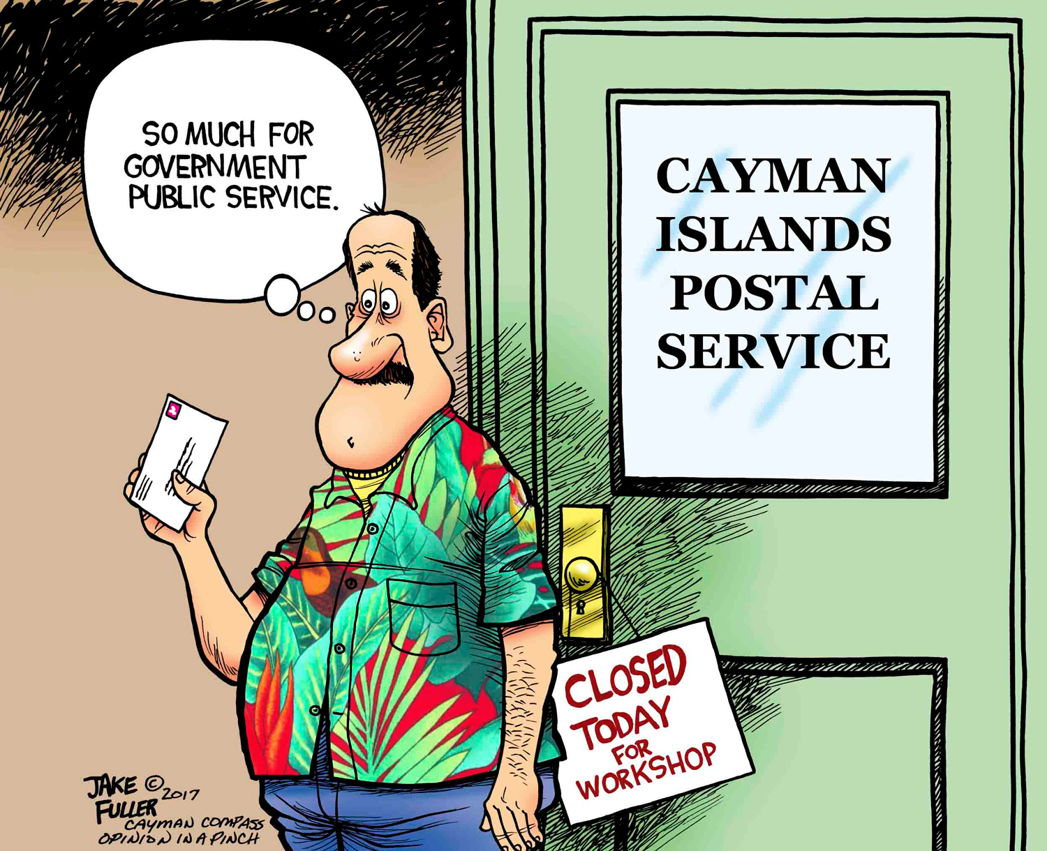 Postal-Service-cartoon-clr - Cayman Compass