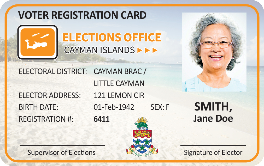 Voter ID distribution begins Tuesday - Cayman Compass