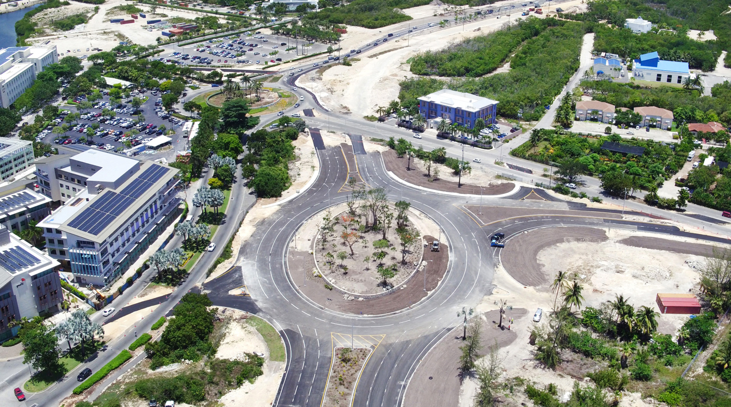 3-lane roundabout, underpass open Monday - Cayman Compass