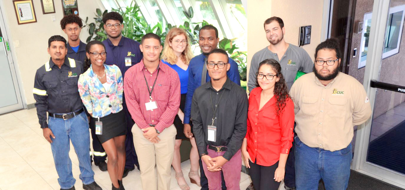 16 students intern at Caribbean Utilities Company - Cayman Compass