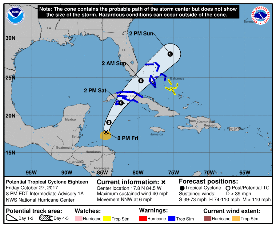 UPDATE: TS Philippe hits Cuba; Cayman flood risk continues - Cayman Compass