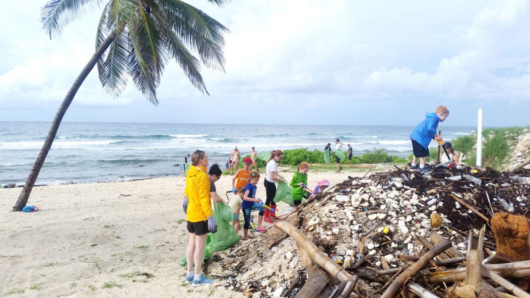 1,100 pounds of garbage plucked from beach - Cayman Compass