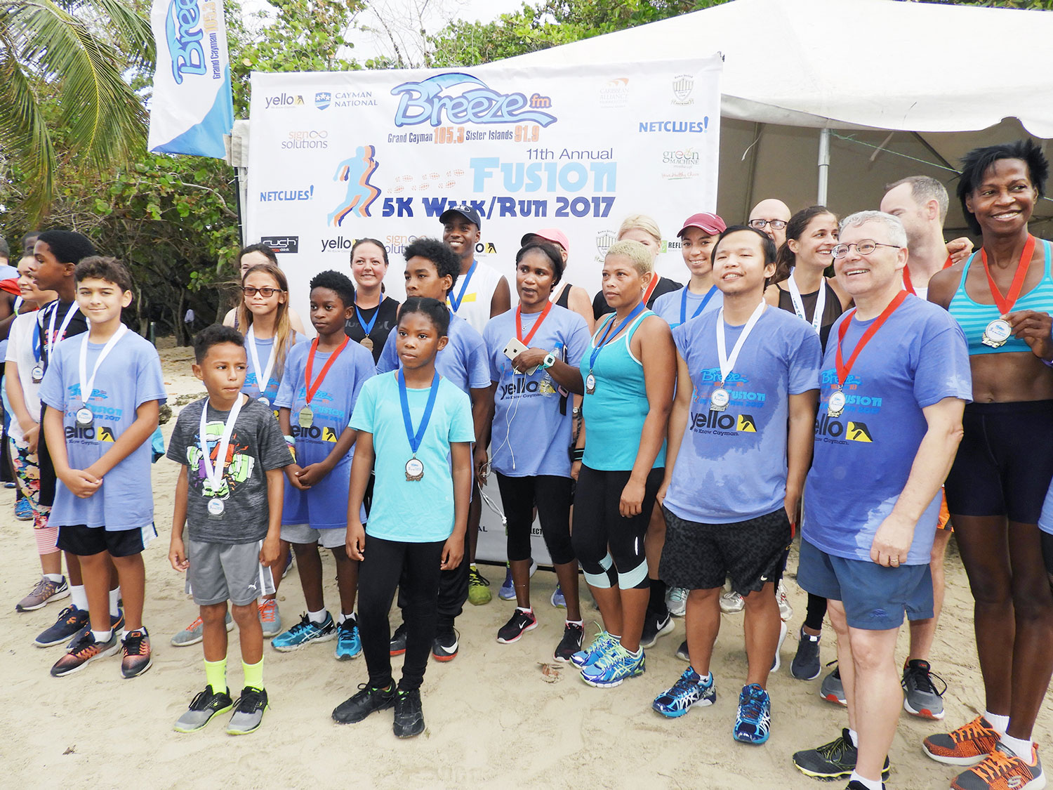 Record-setting Breeze Fusion 5K Walk/Run - Cayman Compass