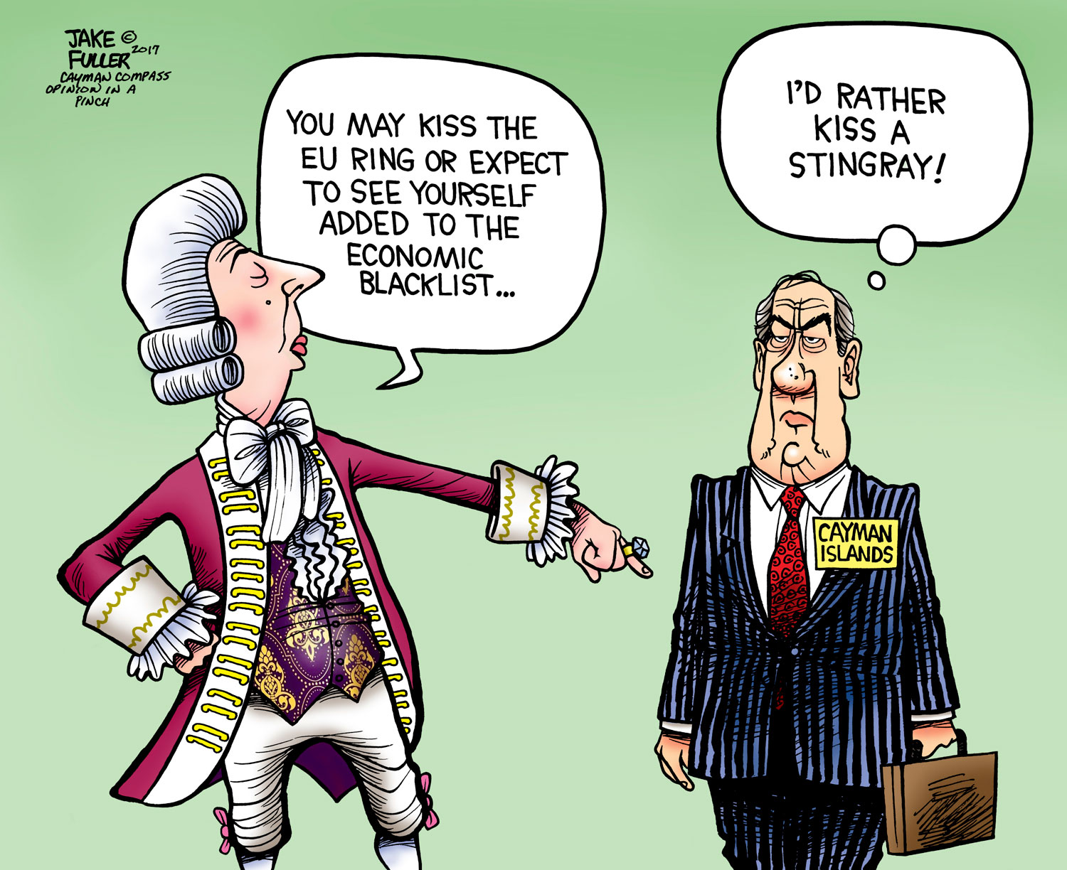 The year in editorial cartoons - Cayman Compass