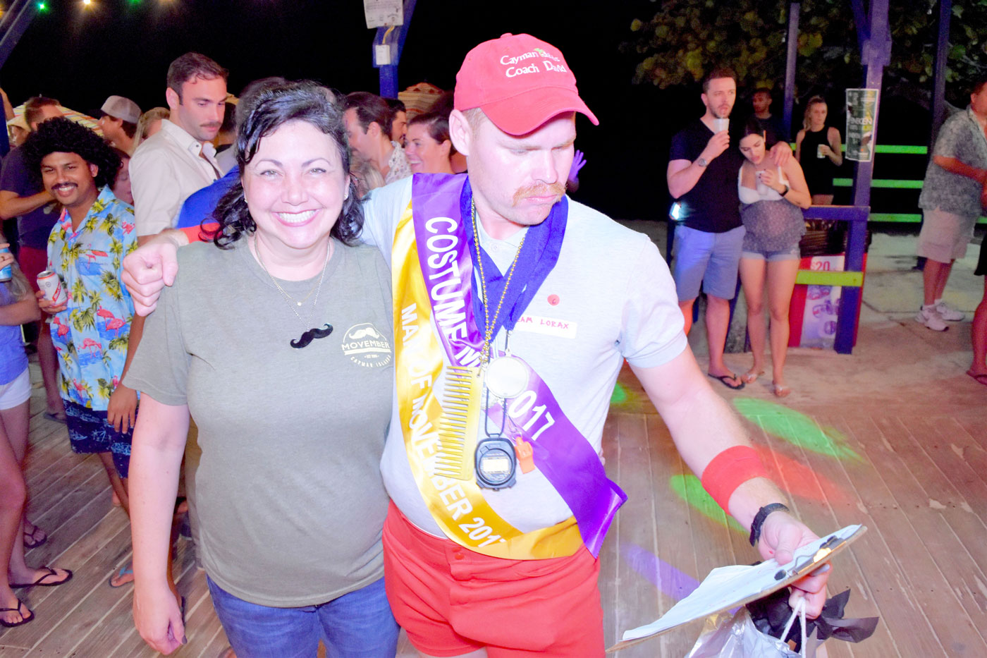 MO Bros flash their ‘staches in support of men’s health - Cayman Compass