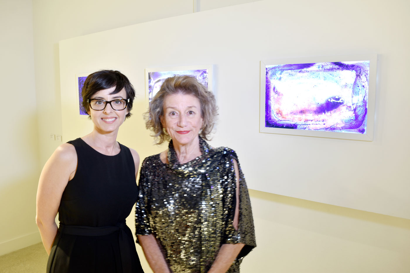 NGCI-Director,-Natalie-Urqhuart-and-Gretchen-Allen,-expo-Artis - Cayman ...