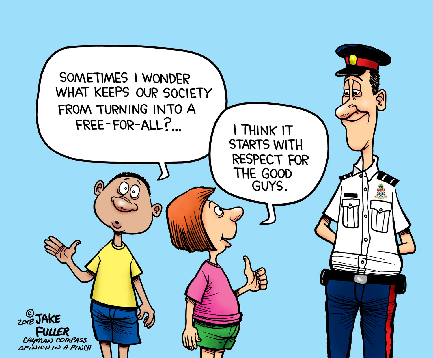 Police respect - Cayman Compass