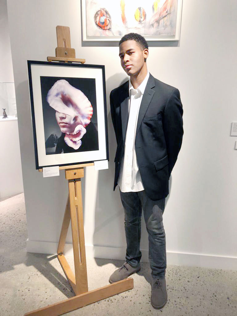 Teen’s artwork features at National Gallery - Cayman Compass