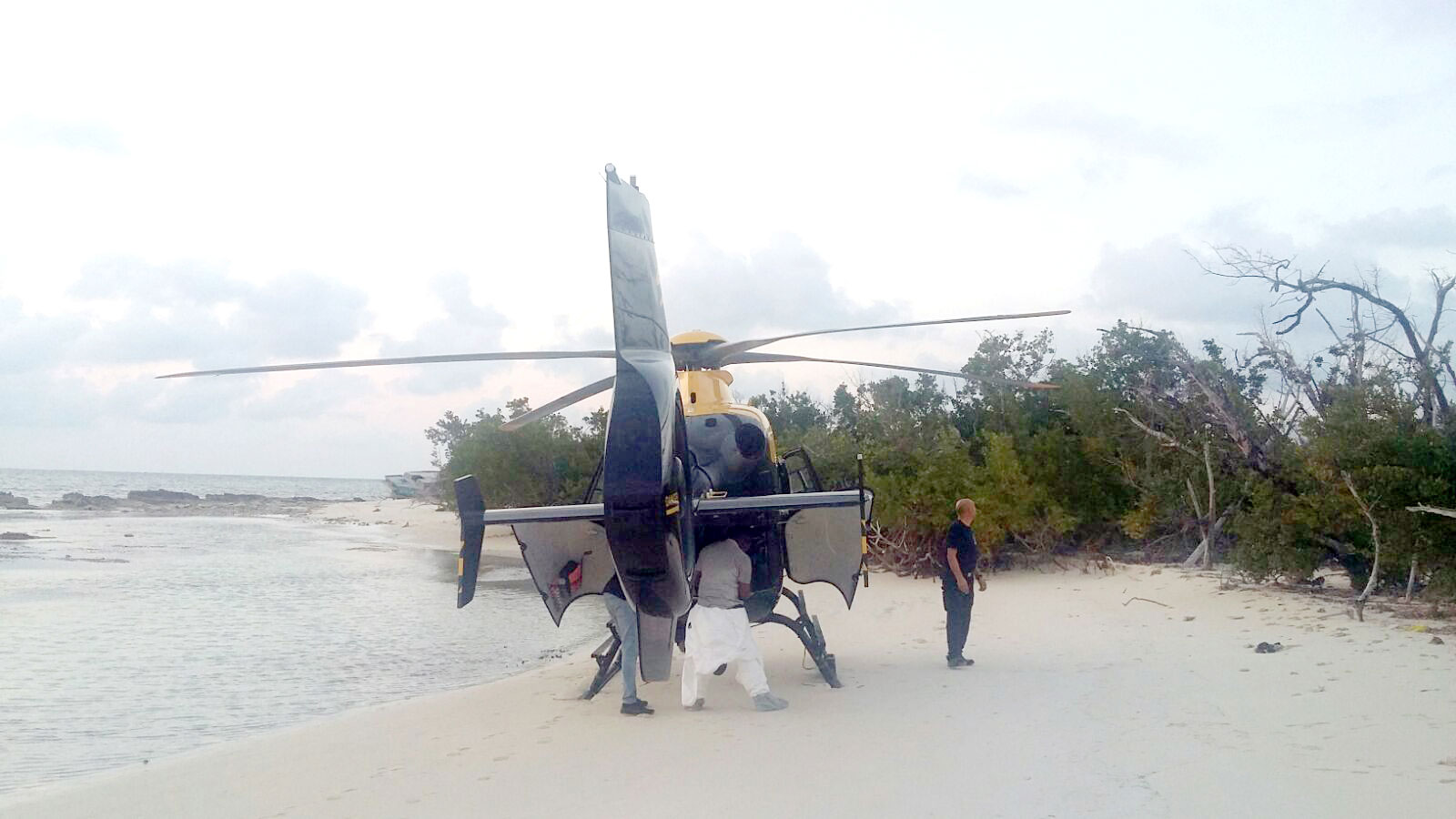 RCIPS helicopter, UK Navy head off Haitian migration - Cayman Compass