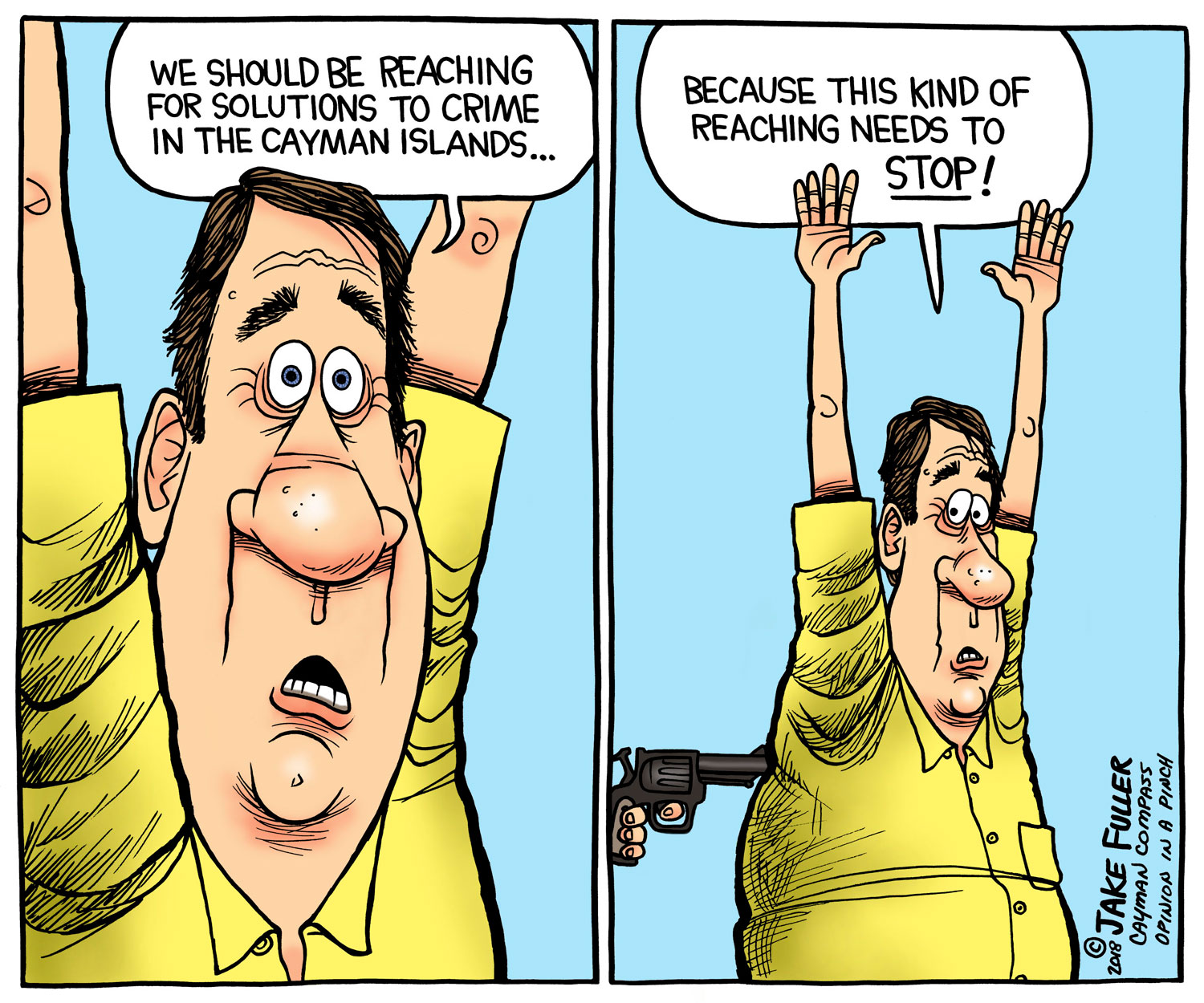 Jake-Fuller-Cayman-Crime-cartoon-clr - Cayman Compass