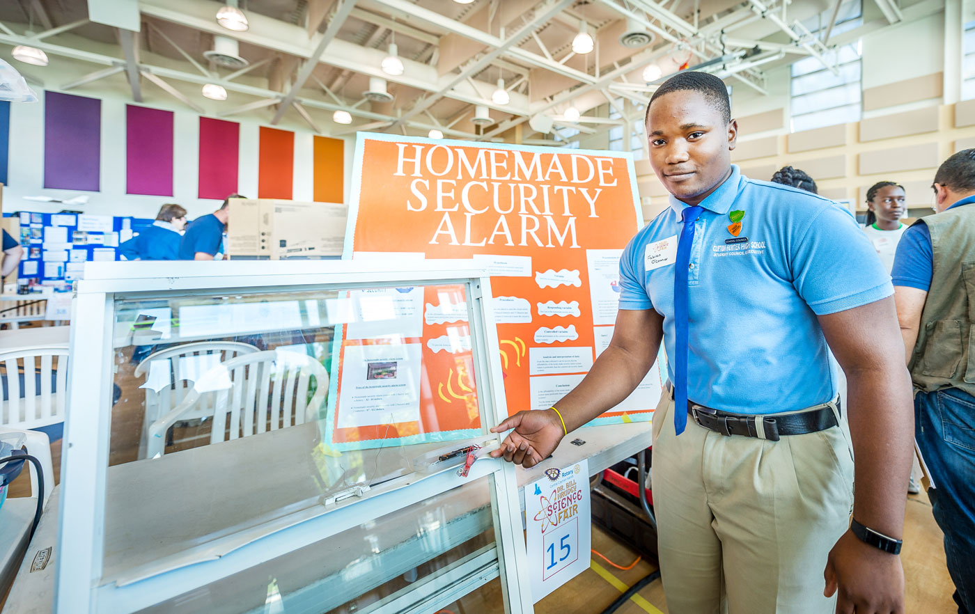 Low-cost home security a winner at science fair - Cayman Compass