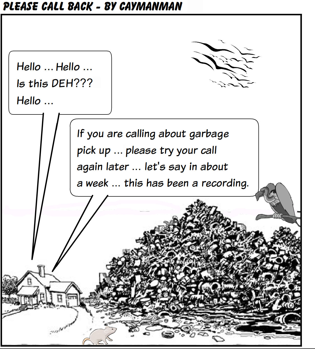 Please call back - Cayman Compass