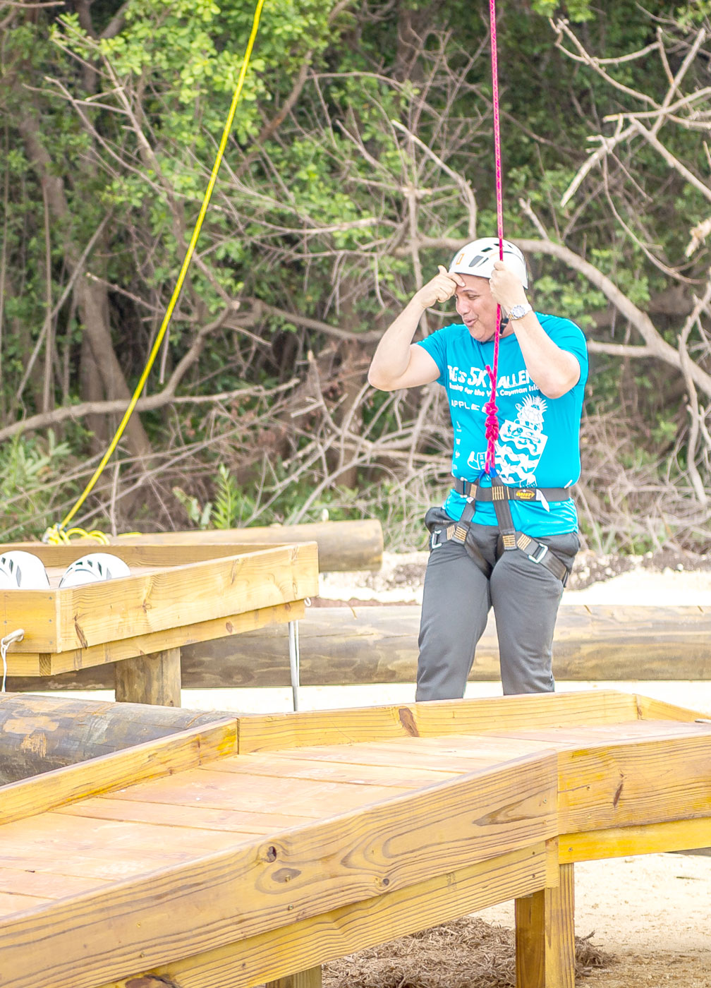 Manderson faces fears at YMCA ropes course - Cayman Compass