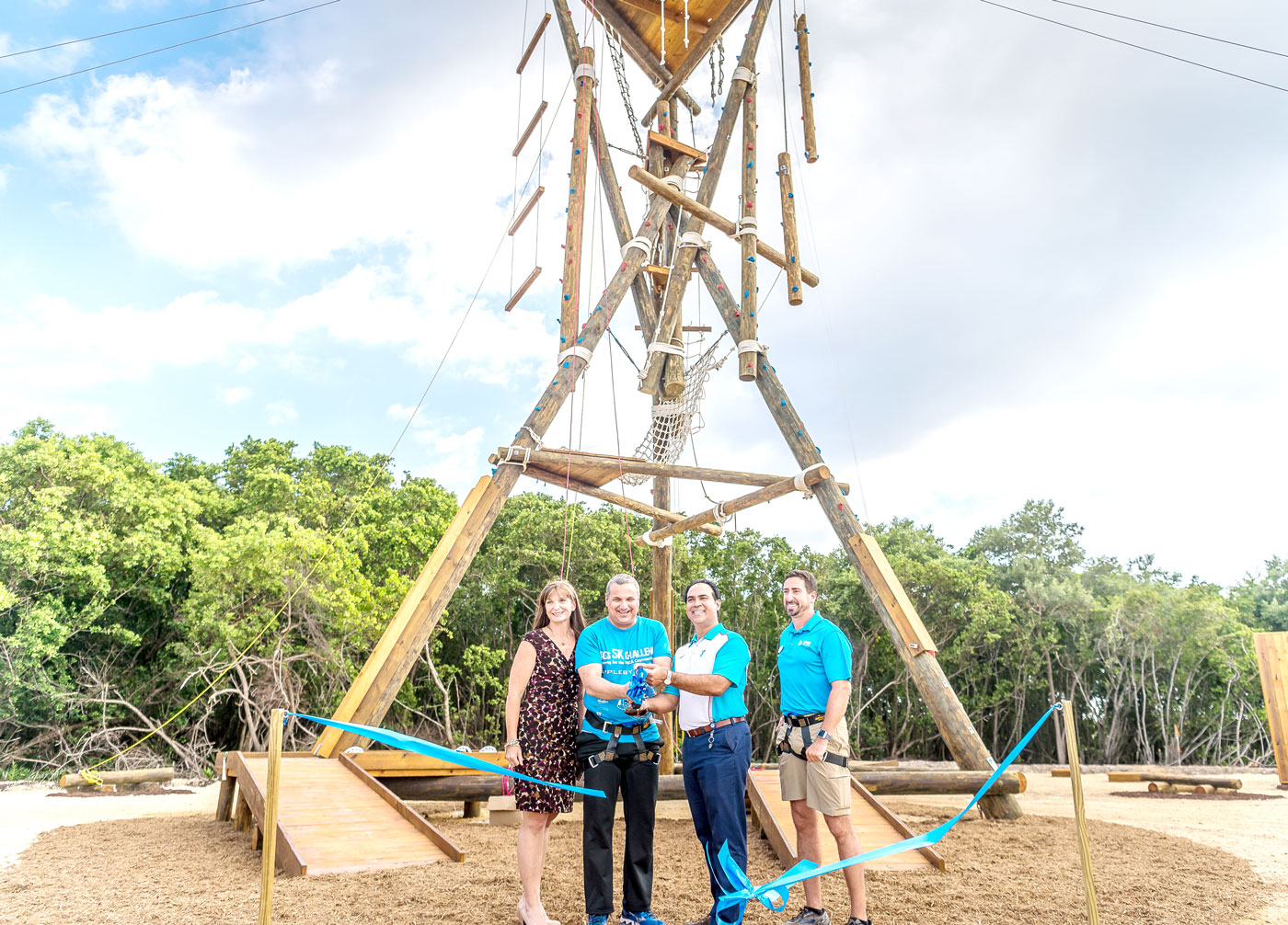 Manderson faces fears at YMCA ropes course - Cayman Compass