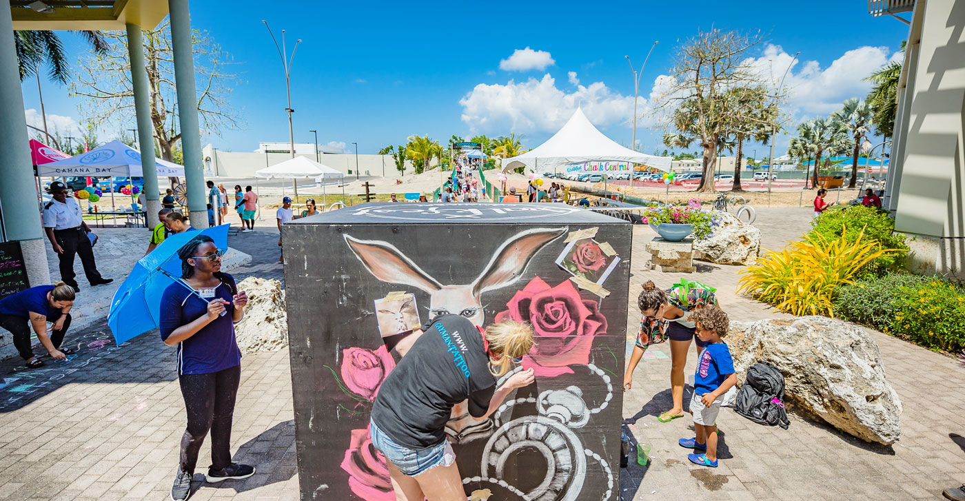 Easter Chalkfest hits the Rise - Cayman Compass