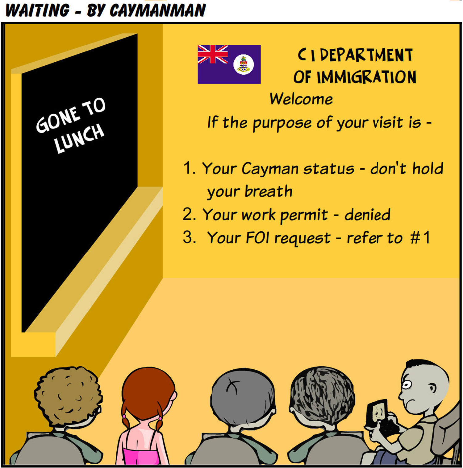 Waiting - Cayman Compass