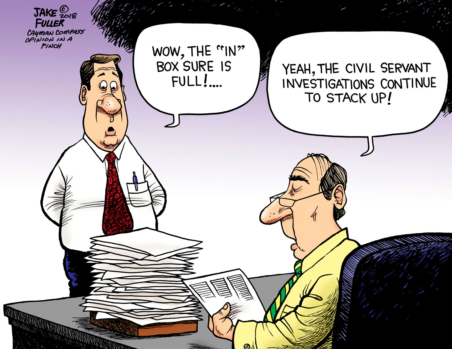 Jake-Fuller-Civil-Servant-Investigations-cartoon-clr - Cayman Compass