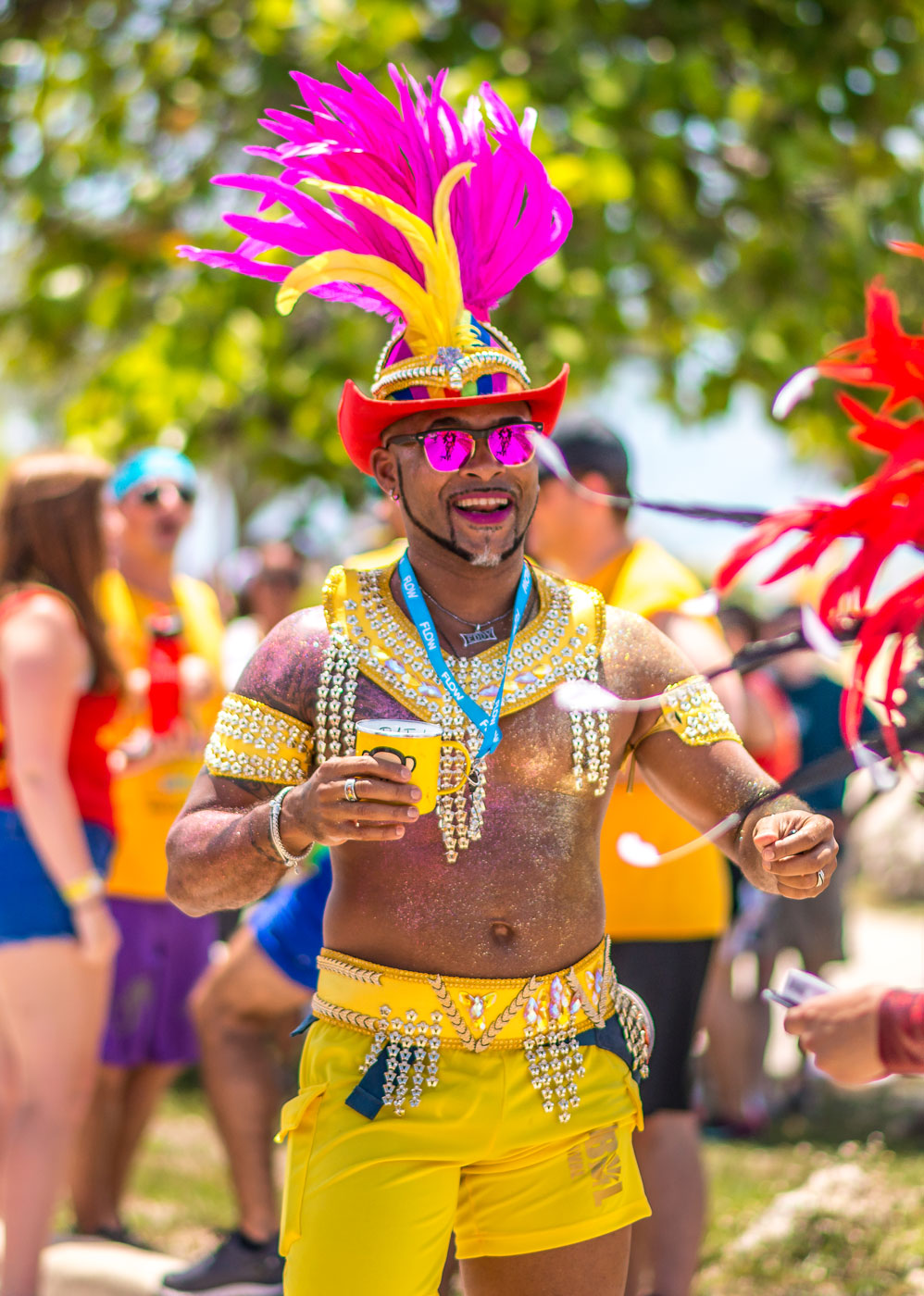 Batabano swaggers down Seven Mile Beach - Cayman Compass