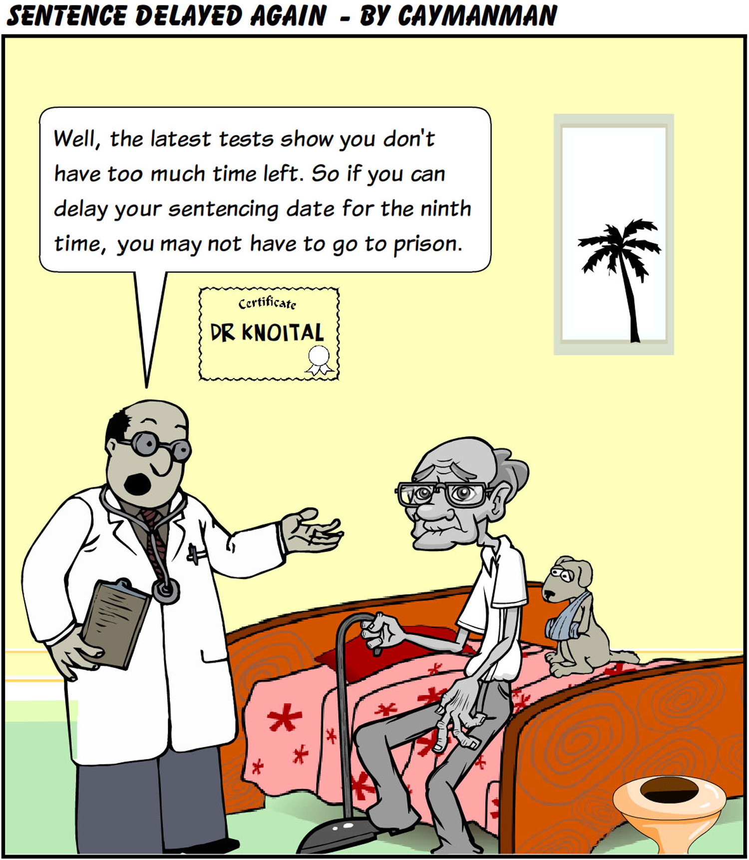 Sentence delayed again - Cayman Compass