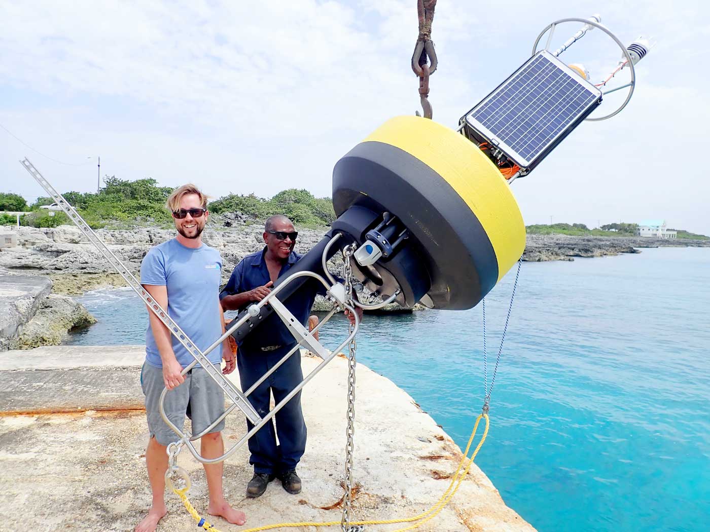 Hi-tech ocean buoy aids reef research - Cayman Compass