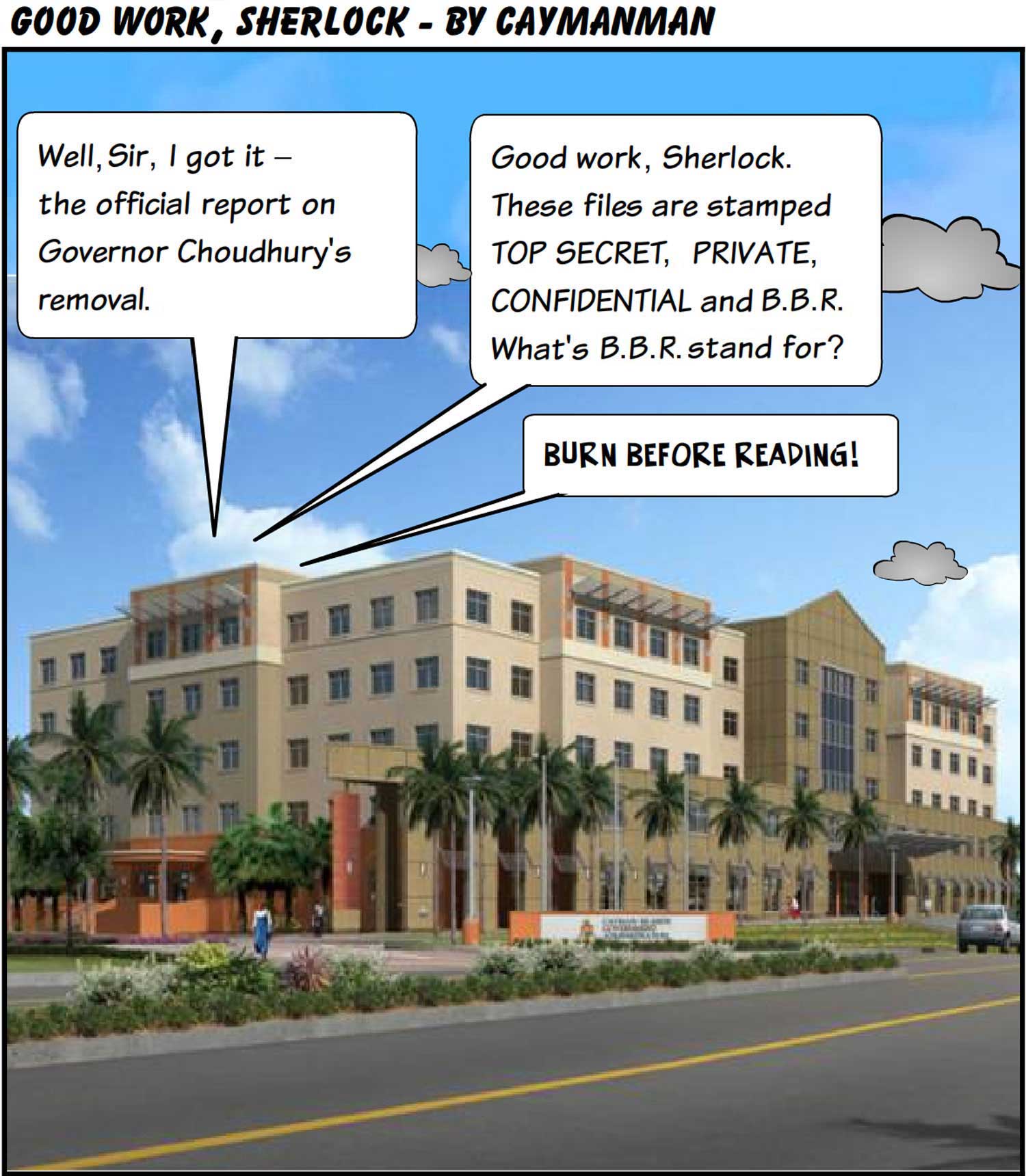 Good work, Sherlock - Cayman Compass