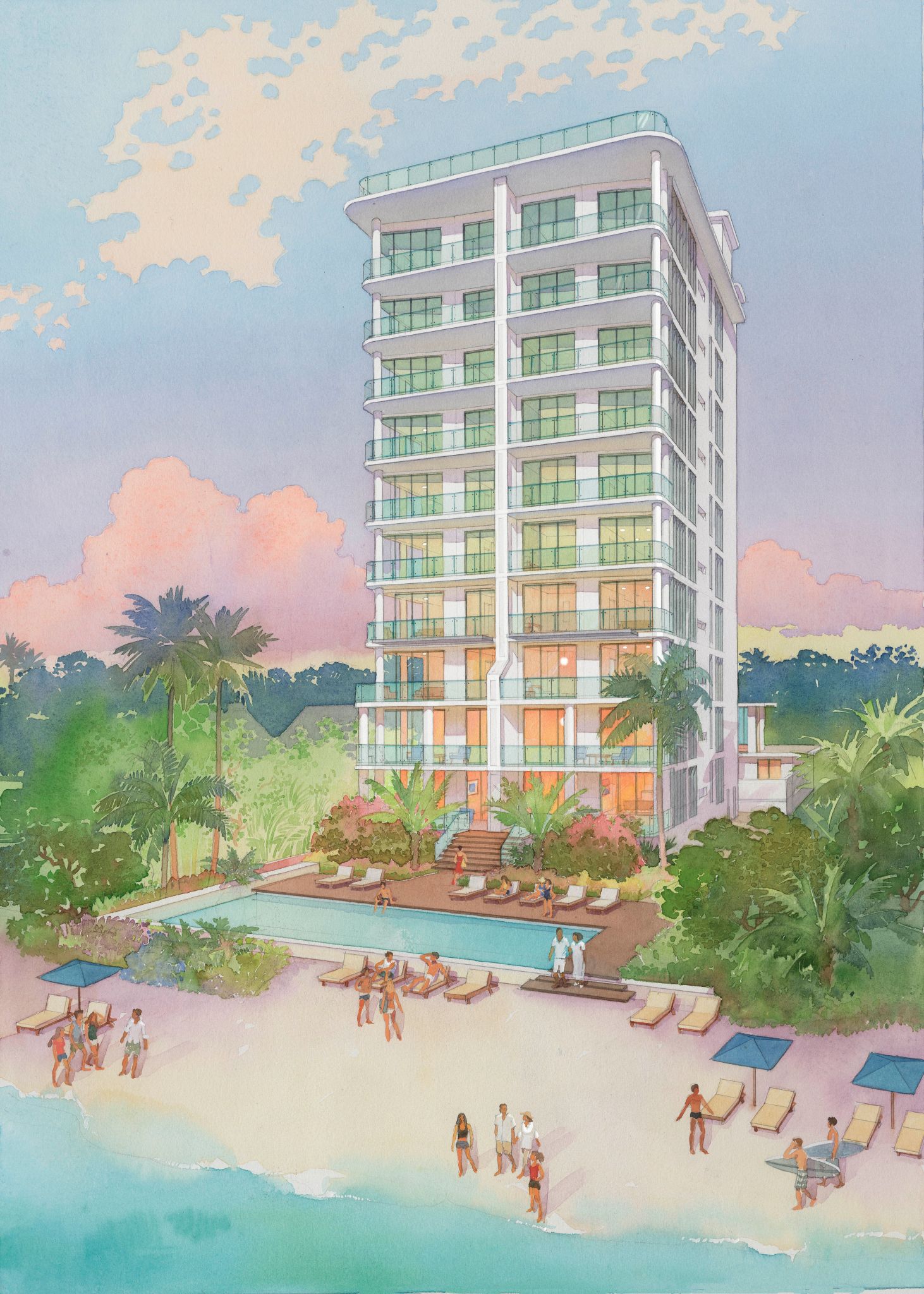 Ten-story condos approved for Seven Mile Beach - Cayman Compass