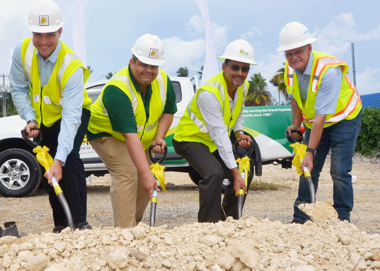 CUC breaks ground on $14M substation - Cayman Compass