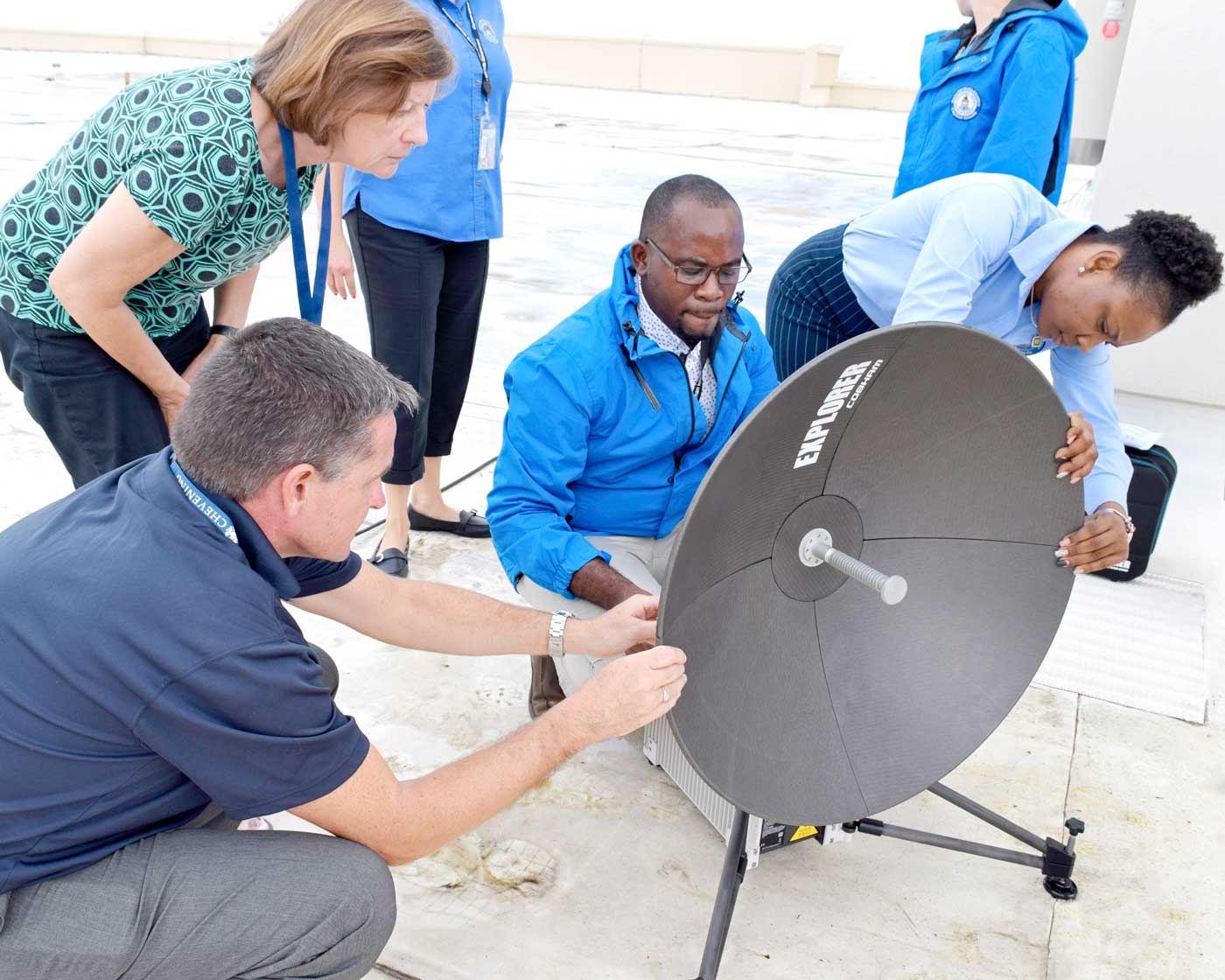 Disaster team tests satellite communications - Cayman Compass