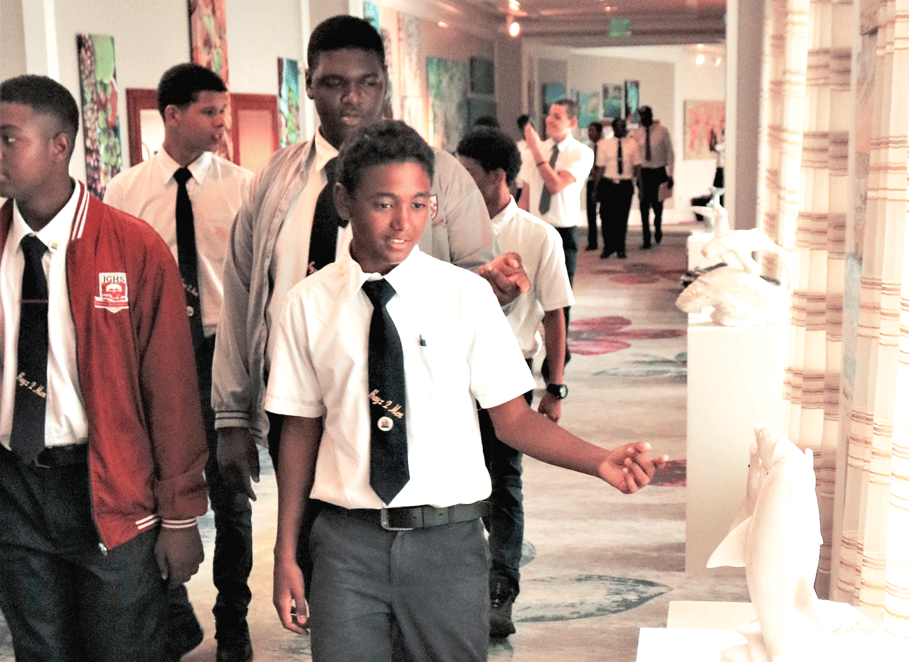 Young gentlemen get etiquette lesson - Cayman Compass