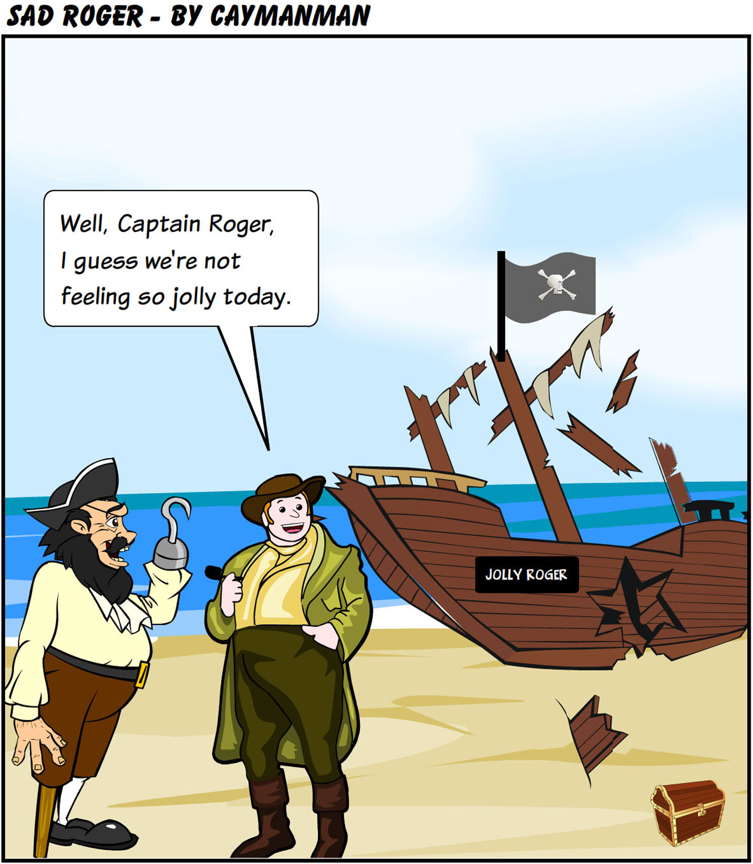 Sad Roger - Cayman Compass