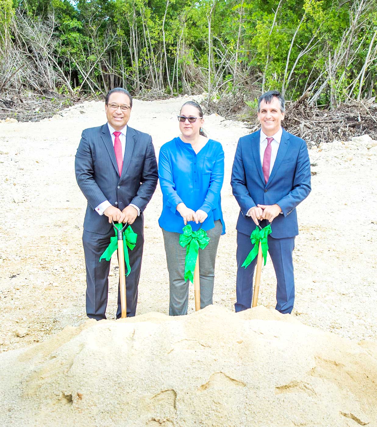 Officials break ground on Enterprise City - Cayman Compass